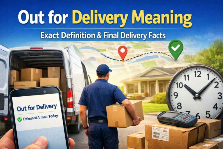 Out for Delivery Meaning: 7 Crucial Truths That Matter Today