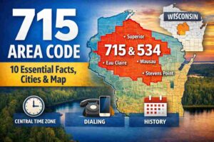 715 Area Code: 10 Essential Facts, Cities & Map